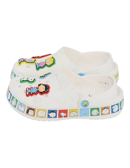 Sandalia Crocs Peanuts Crocband Clog para niña 1