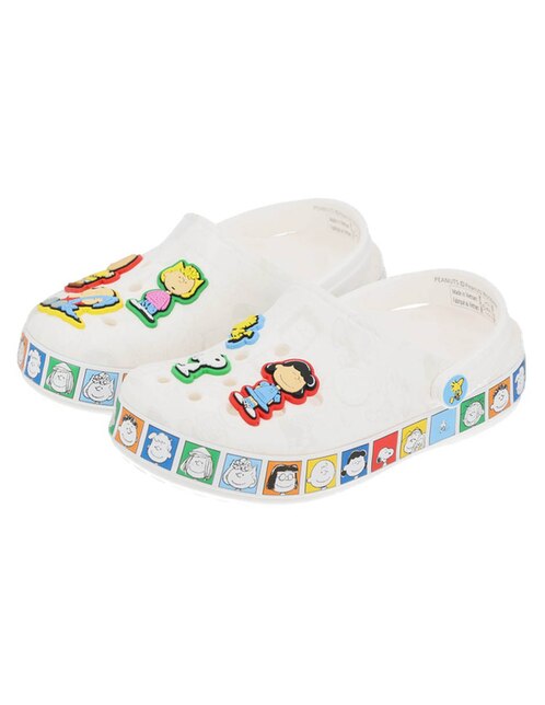Sandalia Crocs Peanuts Crocband Clog para niña 3