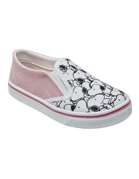 Tenis Peanuts para niña PN-1009-HC Snoopy